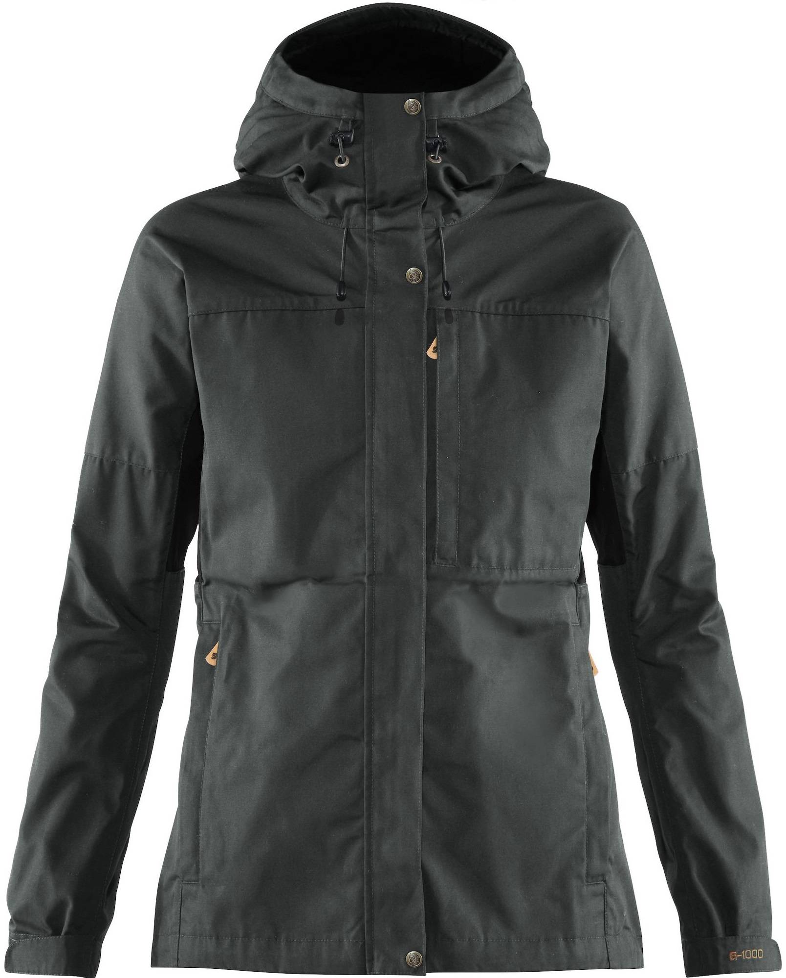 Fjällräven Kaipak W, jacka, Black Dam jacka, 550 - Black ...