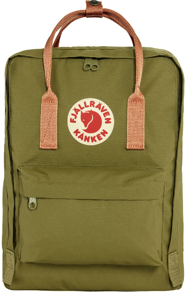 Fjällräven Kånken-ryggsäck, F.Green-P.Sand 631-241 - Foliage Green ...